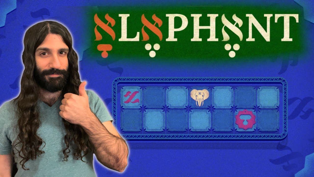 Alephant: A Wordless Language Puzzle Game - YouTube