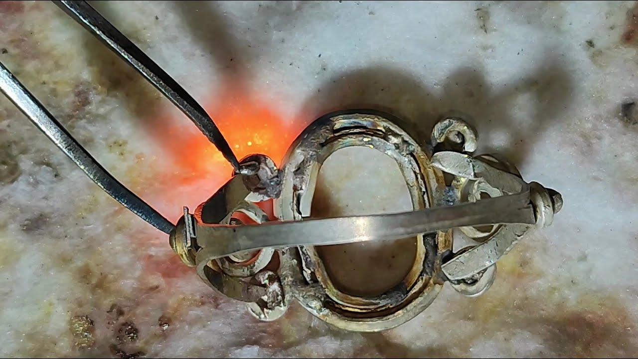 Making a Twisted Silver Wire Ring | Simple Silver Ring Design - YouTube