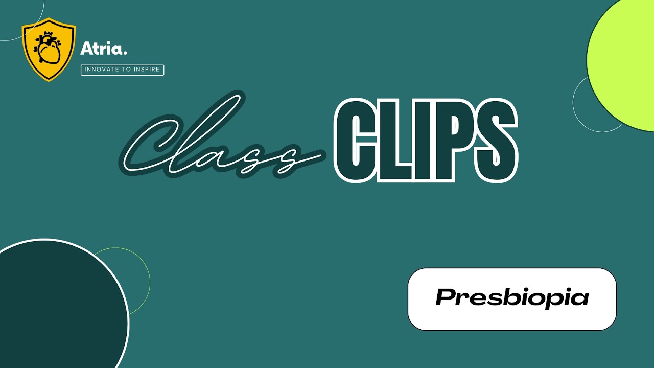 Class Clips - Presbiopia - YouTube