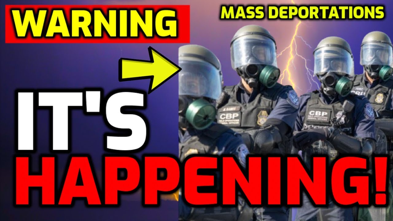 It BEGINS ⚠️ MASS DEPORTATIONS STARTING - ICE makes MAJOR ANNOUNCEMENT ...