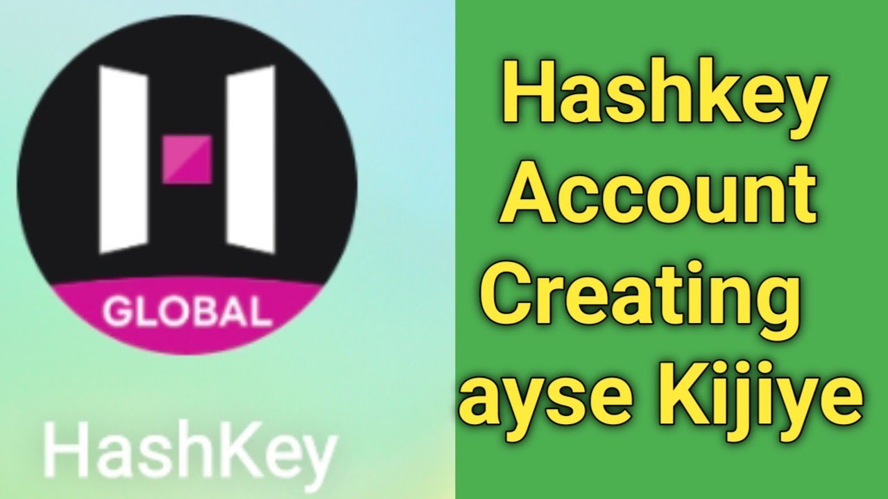 Hashkey Account Create Step by step - YouTube