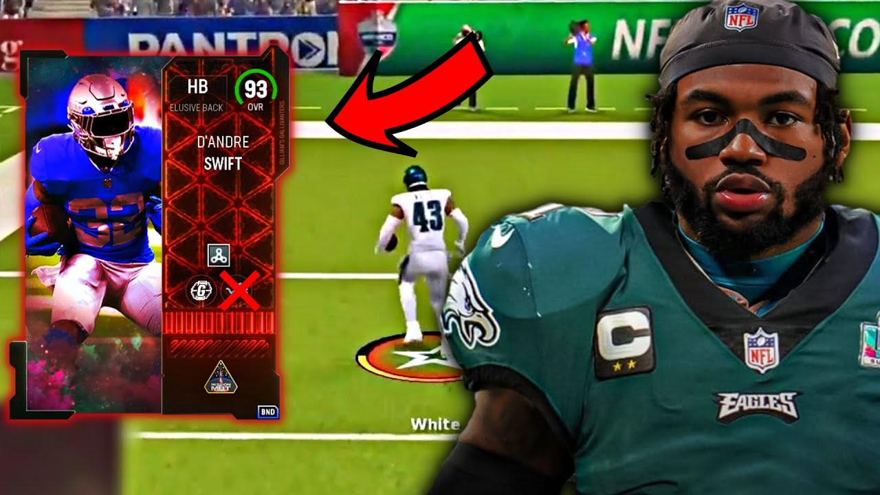 D'ANDRE SWIFT STILL DOES NOT HAVE EAGLES CHEM | MADDEN 23 - YouTube