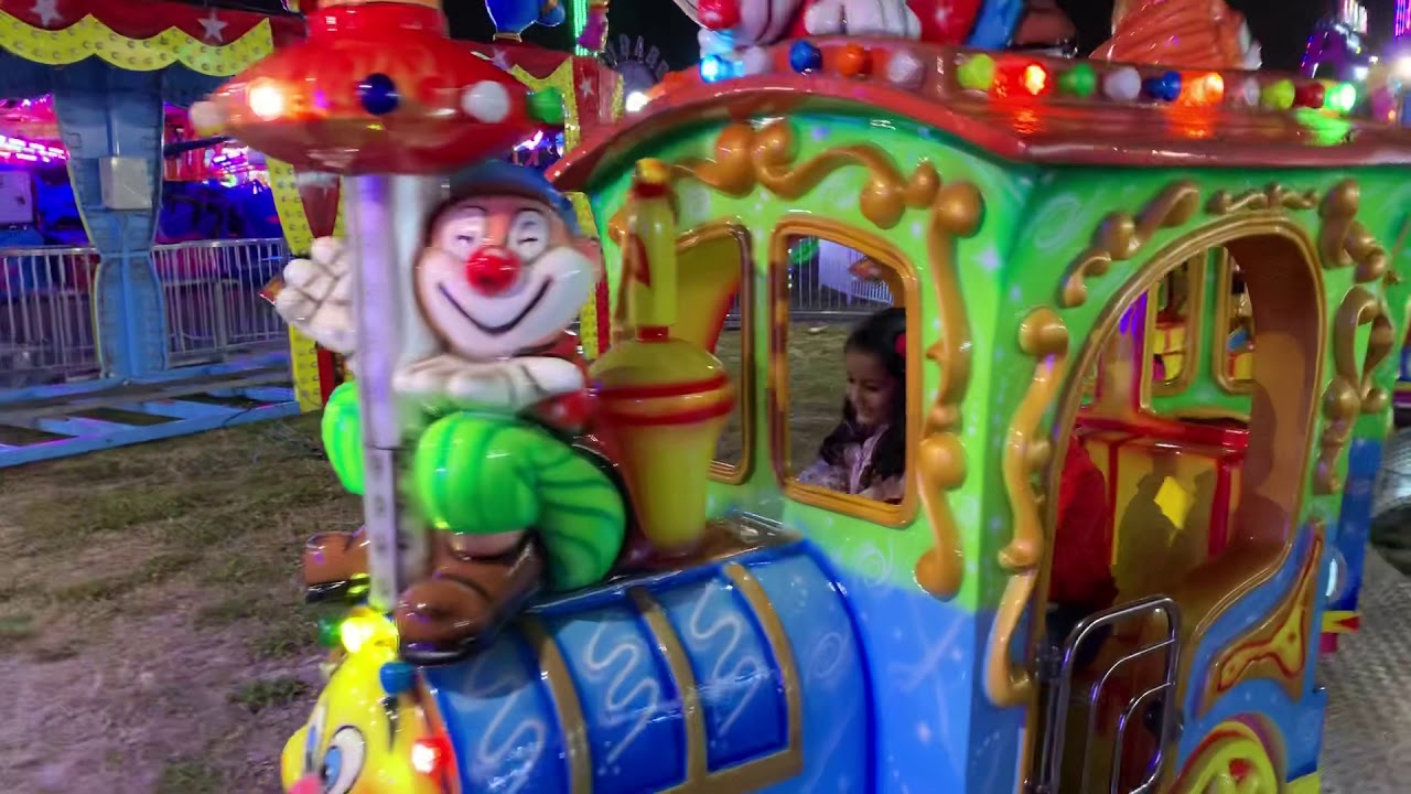 Martin county Fair train ride - YouTube