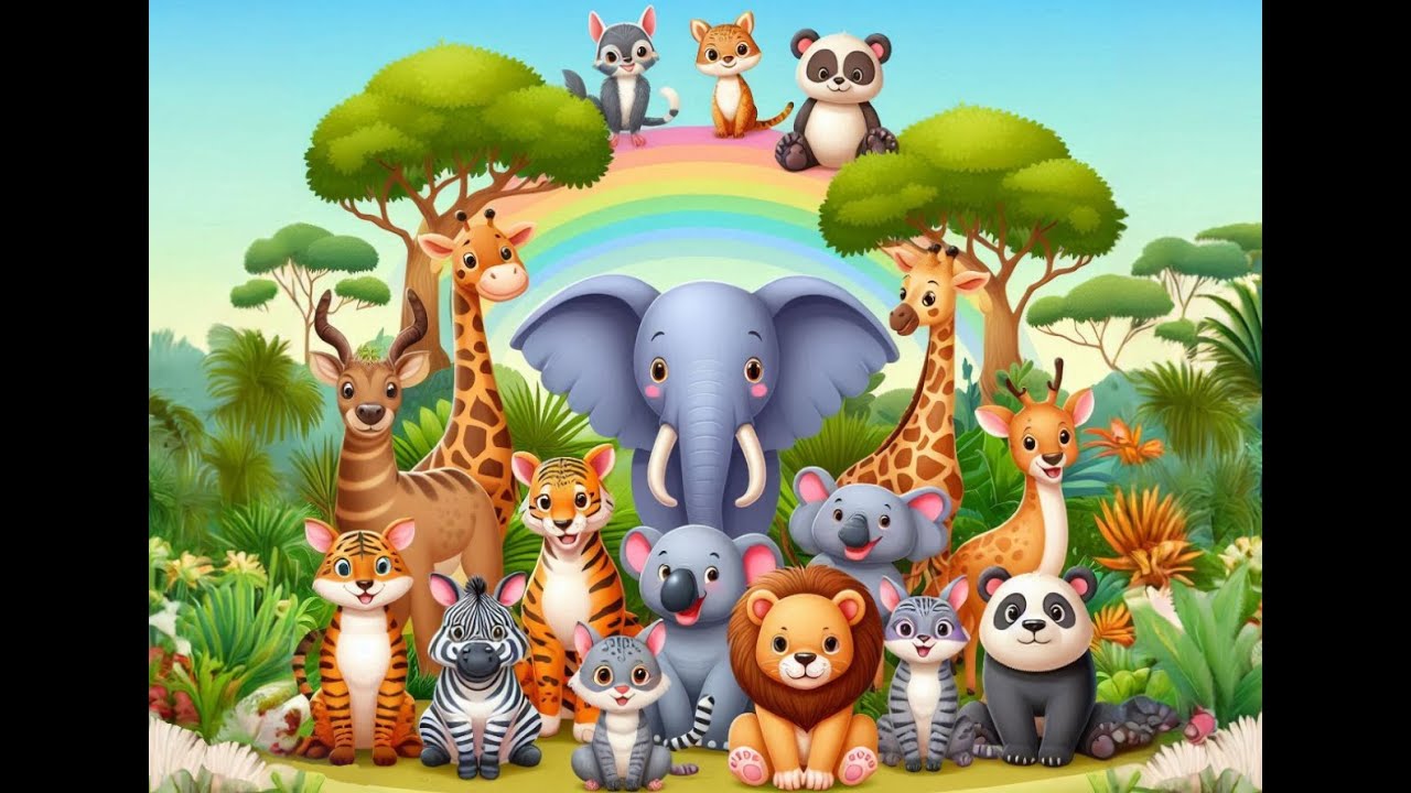 Wild Animals Name | Calling All Junior Explorers | Take a Wild Ride ...