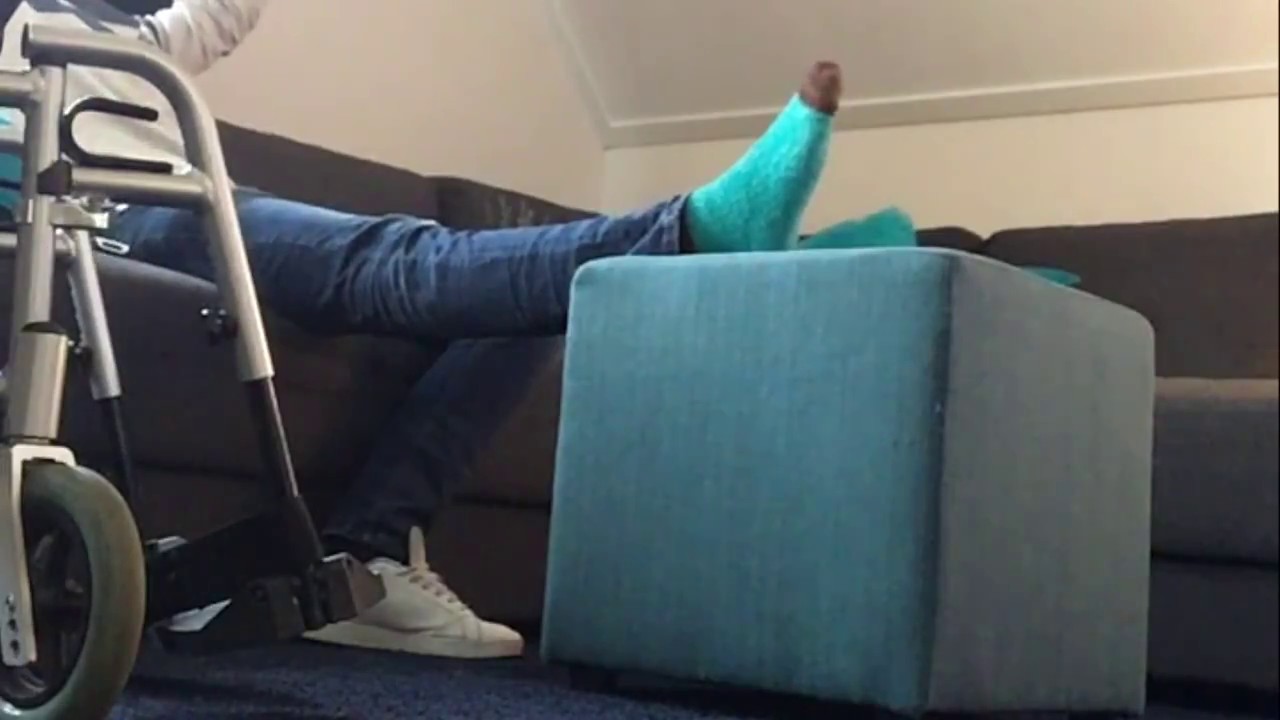 One Shoe, Blue Sock (1) - YouTube