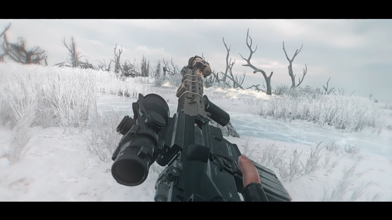 Stalker Deadly Winter - graphics and weapons showcase video - YouTube