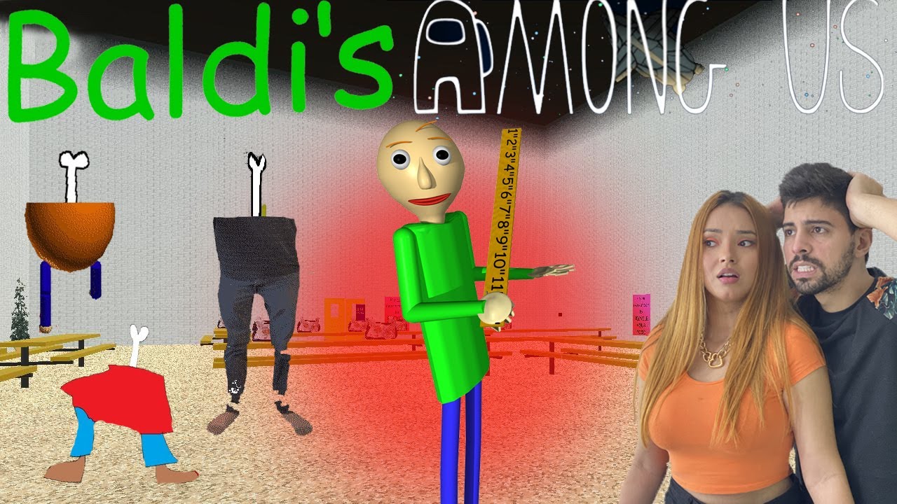 UAU!! TEM UM IMPOSTOR NO JOGO DO PROFESSOR BALDI'S - NOVO FINAL (Baldis ...