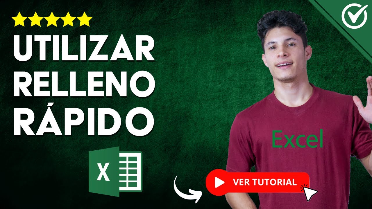 Cómo UTILIZAR el RELLENO RÁPIDO de Excel | 📊 Autorrelleno y Rellenar ...
