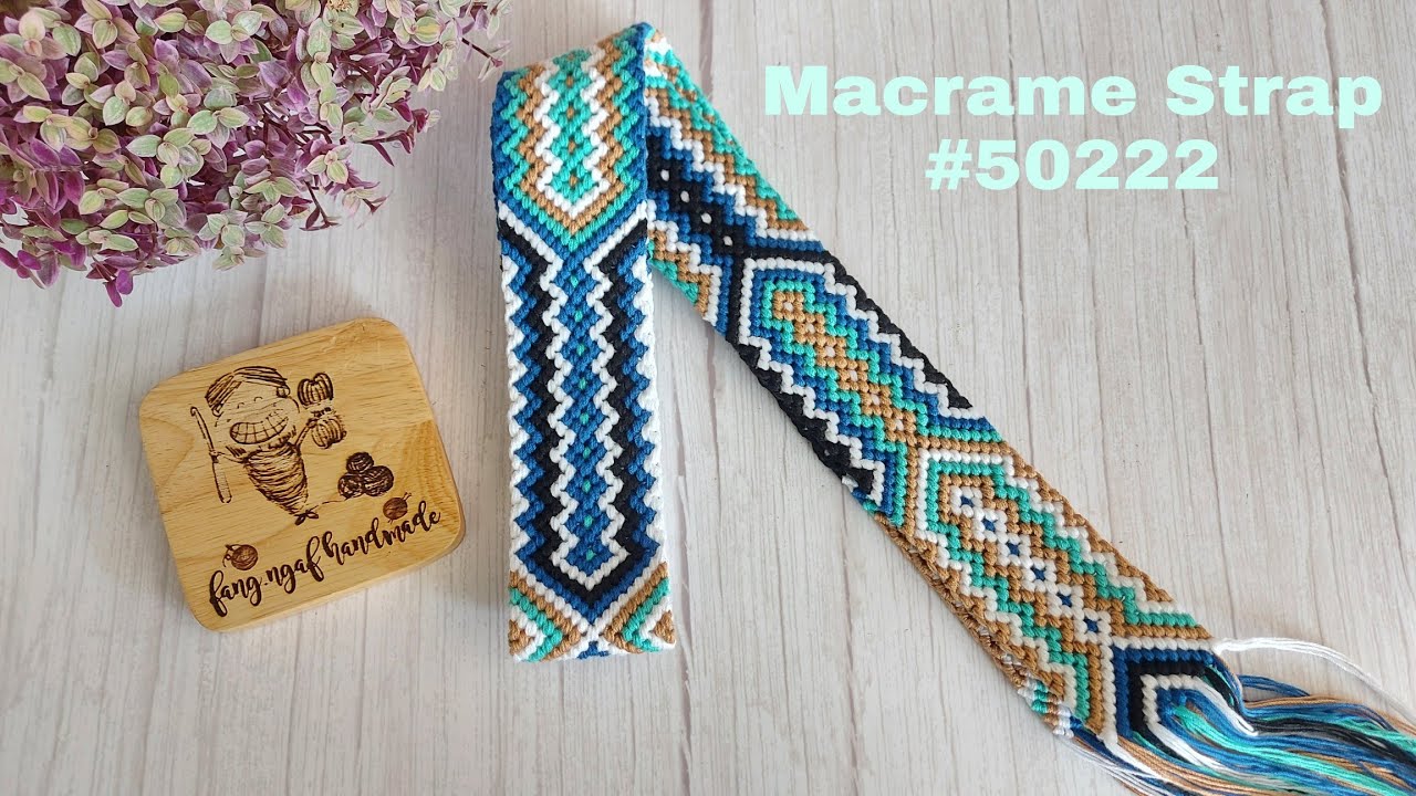 Macrame Strap #50222 - YouTube