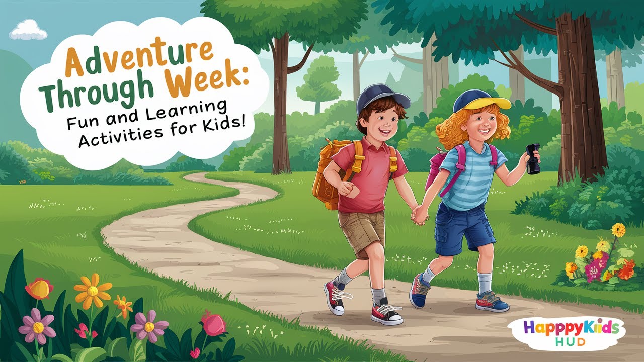 "Adventure Through the Week: Fun and Learning Activities for Kids ...