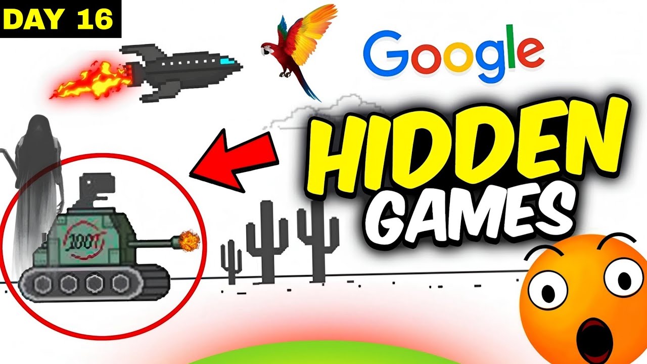 99% PEOPLE'S DON'T KNOW THIS HIDDEN GOOGLE GAMES... 30 DAYS 30 GAMES ...