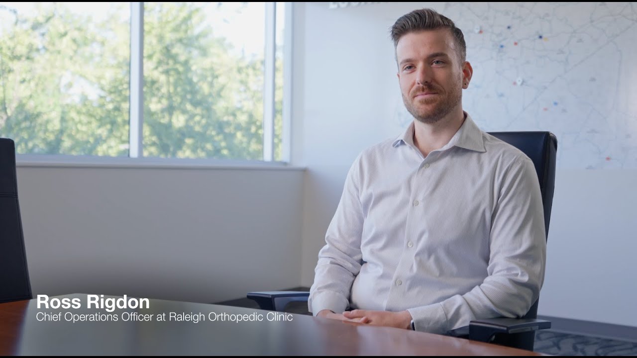 Raleigh Orthopaedic Clinic | Ross Rigdon, Chief Operating Officer - YouTube
