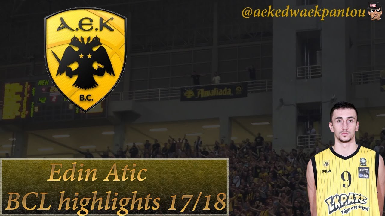 Edin Atic highlights in Basketball Champions League (2017-18) - YouTube