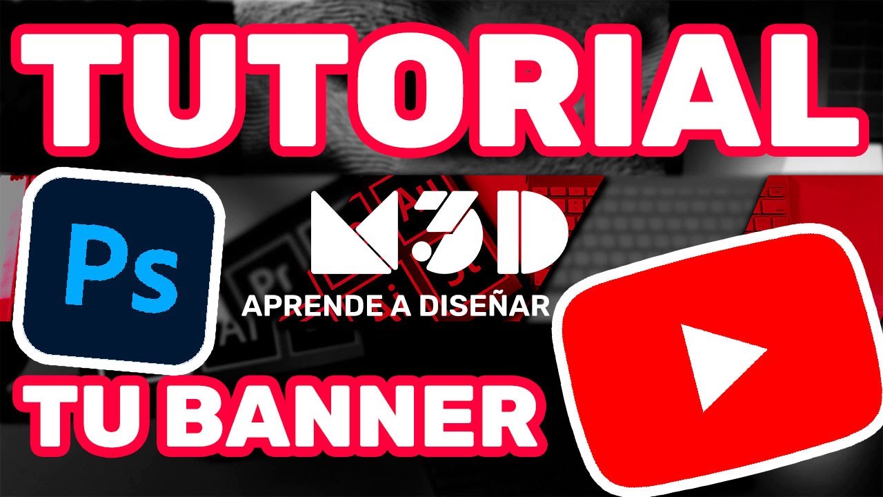 💥CREA TU PROPIO BANNER PARA YOUTUBE EN PHOTOSHOP + PLANTILLA GRATIS💥 ...