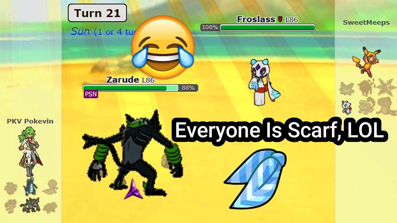 When You Get 3 Choice Scarf Pokemon (Pokemon Showdown Random Battles ...