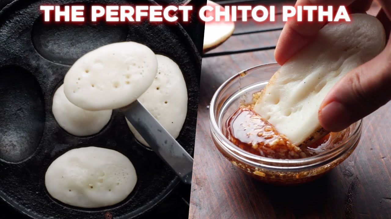 How To Make Perfect Chitoi Pitha Recipe - YouTube