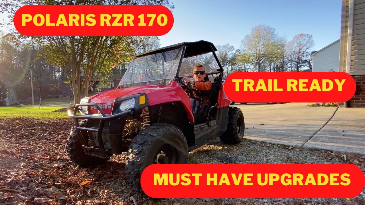Polaris RZR 170 Must Have Upgrades! - YouTube