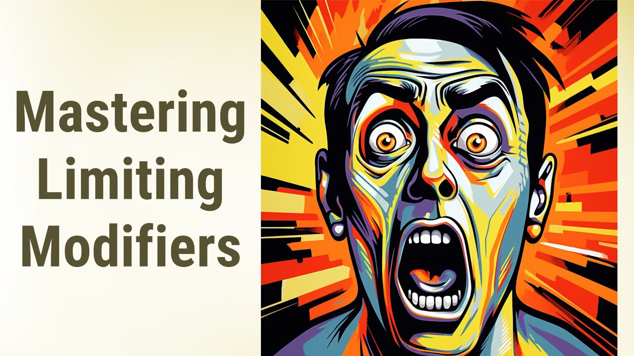 Boost Your English: Mastering Limiting Modifiers - YouTube