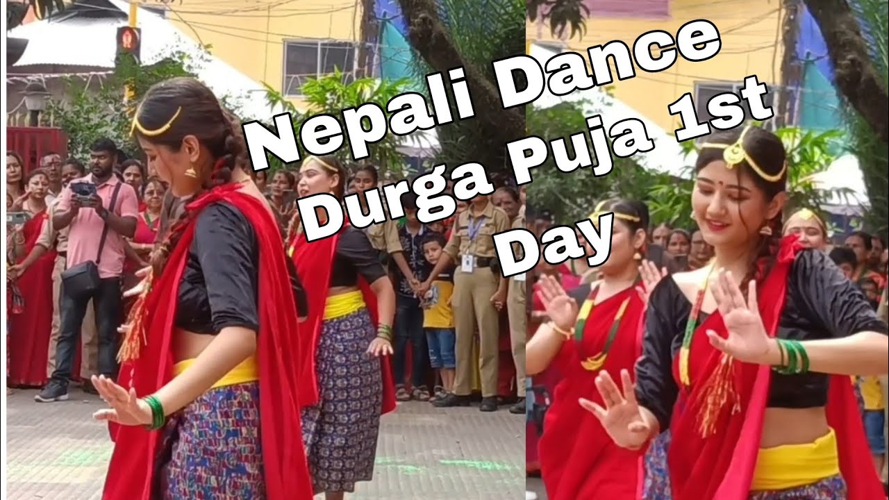 Durga Puja 1st Day at Phool Pati event| Nepali Mandir| Guwahati - YouTube