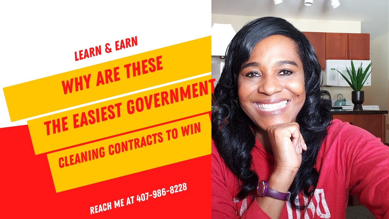 WHY ARE THESE THE EASIEST GOVERNMENT CLEANING CONTRACTS TO WIN? - YouTube