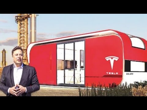 Elon Musk Revealed Tesla's NEW BOXY HOUSE, Will Threaten Construction ...