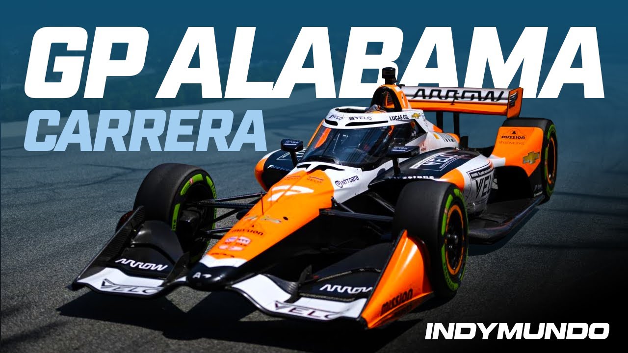 🔵INDYCAR EN VIVO | GP ALABAMA (CARRERA) DATACAST Live Timing y Mapa ...