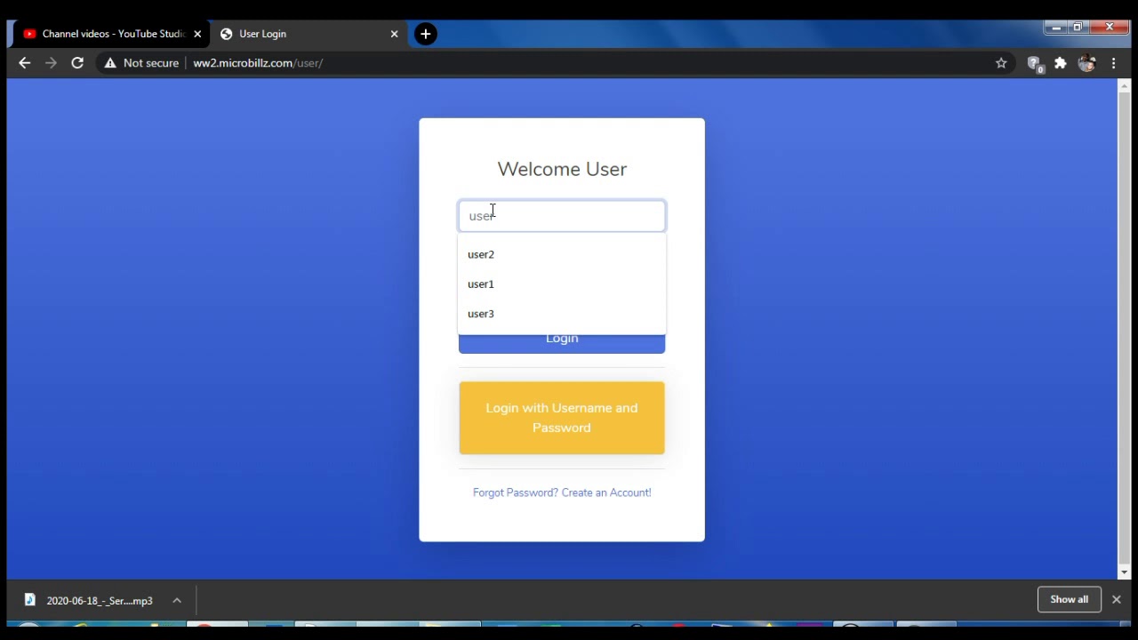 01- How to Login as User in Online Examination Software - YouTube