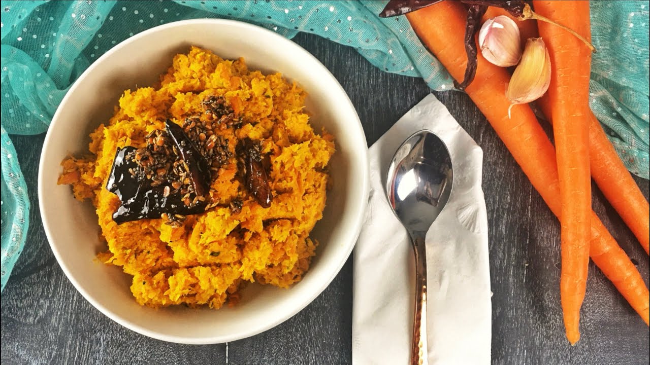Fresh Turmeric Carrot Chutney - YouTube