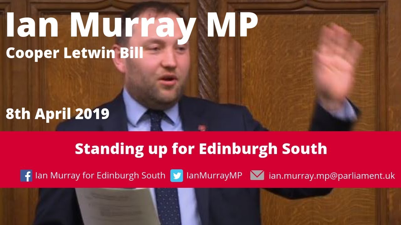 Ian Murray MP | Cooper-Letwin Bill | 08.04.19 - YouTube