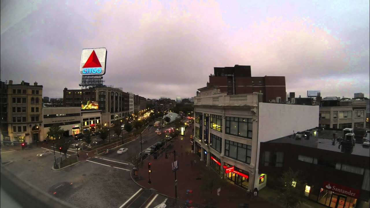 Boston 2015 - Kenmore Square Time-lapse - YouTube