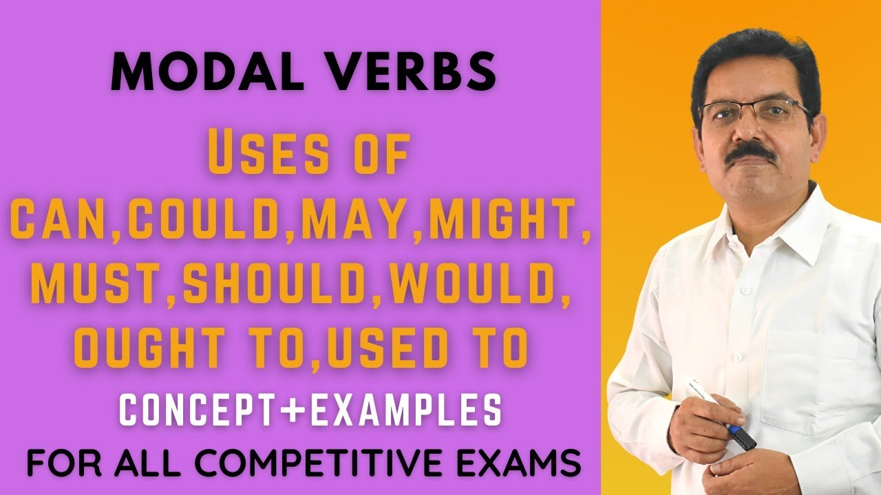 Uses of Can,Should,May,Might,Must,Should,Would,Ought To,Used To | Modal ...