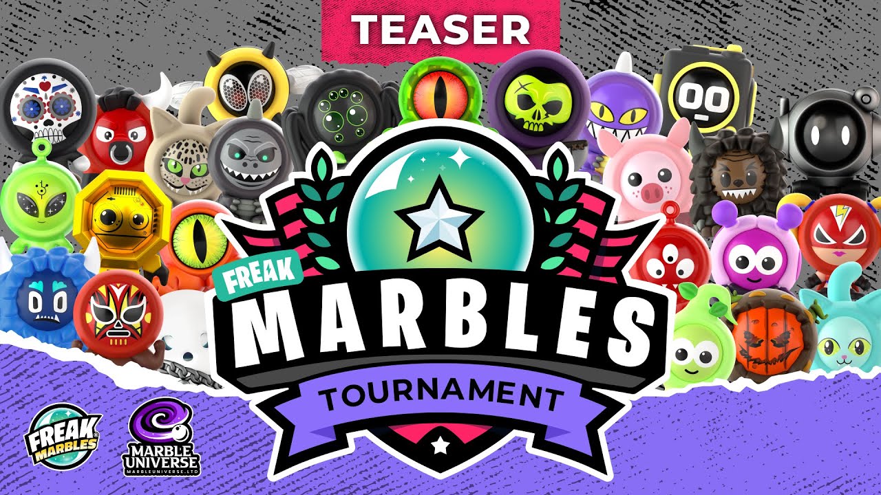 NEW FREAK MARBLES TOURNAMENT: Teaser | Marble Universe #freakmarbles # ...