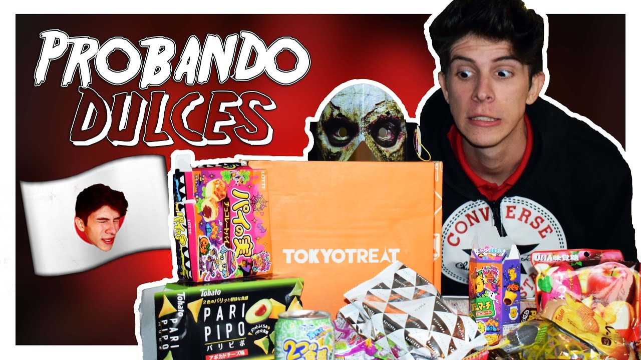 ¡PROBANDO LOS DULCES MÁS RAROS DEL MUNDO! Unboxing a Tokyo Treat ...