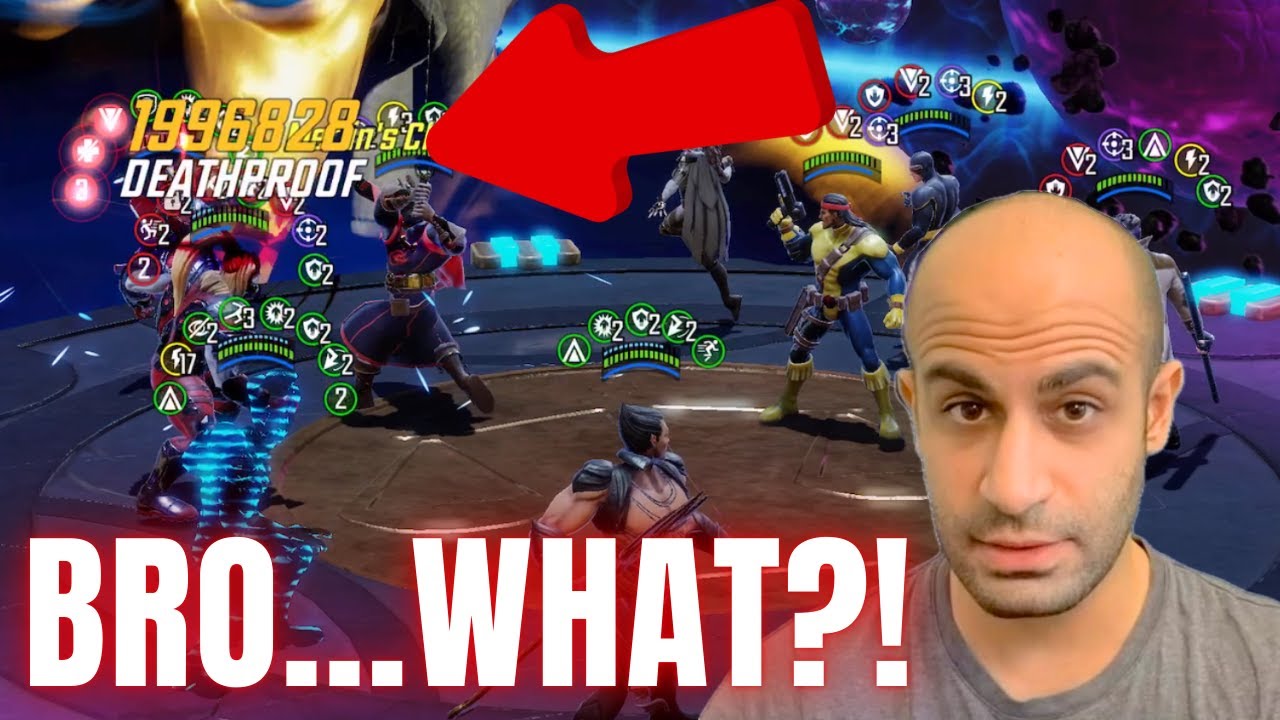 CC Round 1 - Never Taking on a 700 BK Again - 2 Mil Damage BK Passive RIP - Marvel Strike Force ...