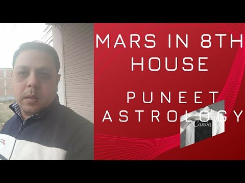 Mars in 8th house| Mangal in 8th house| mars|8th house| puneet ...