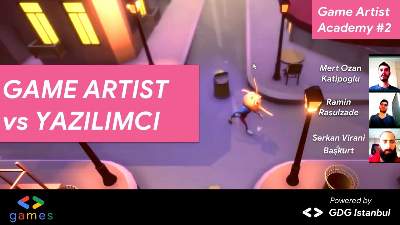 3D Game Artist ve Yazılımcı Nasıl Çalışır? - Game Artist Academy #2 ...
