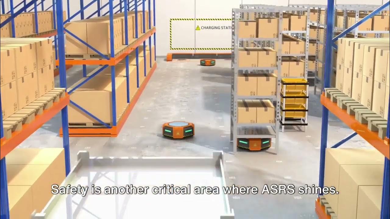 Automated Storage & Retrieval System (ASRS) - YouTube