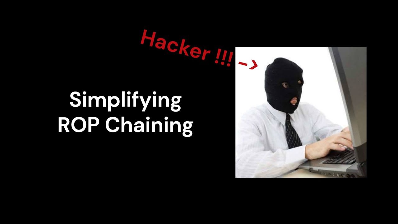 Simplifying ROP Chaining - YouTube