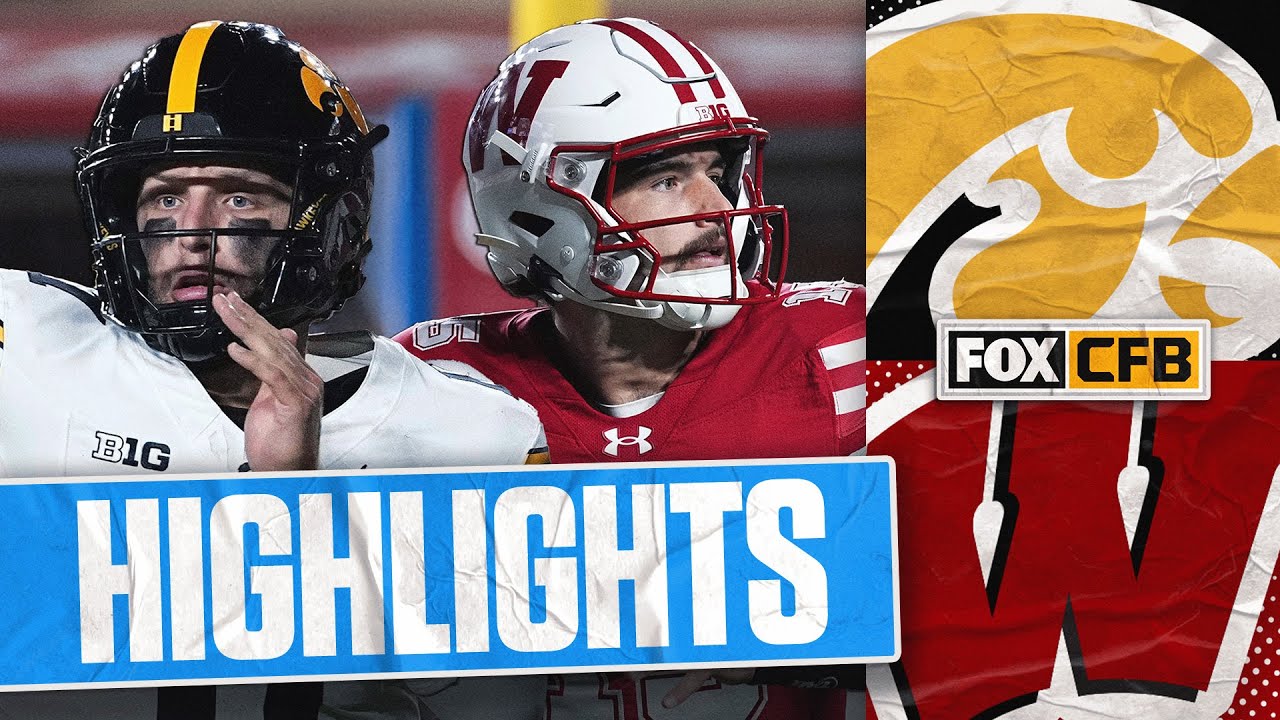 Iowa Hawkeyes vs. Wisconsin Badgers Highlights | FOX College Football ...