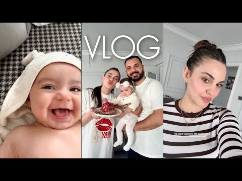 İlk kez bebeğimi tek yıkadım🥹 neredeyse bir hafta benimlesiniz #baby #vlog 
