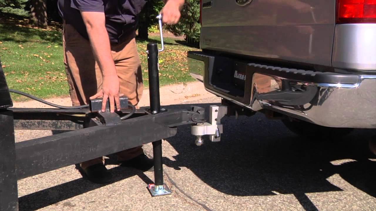 Ultra-Tow Side-Wind A-Frame Jack - 3,000lb. Lift Capacity - YouTube