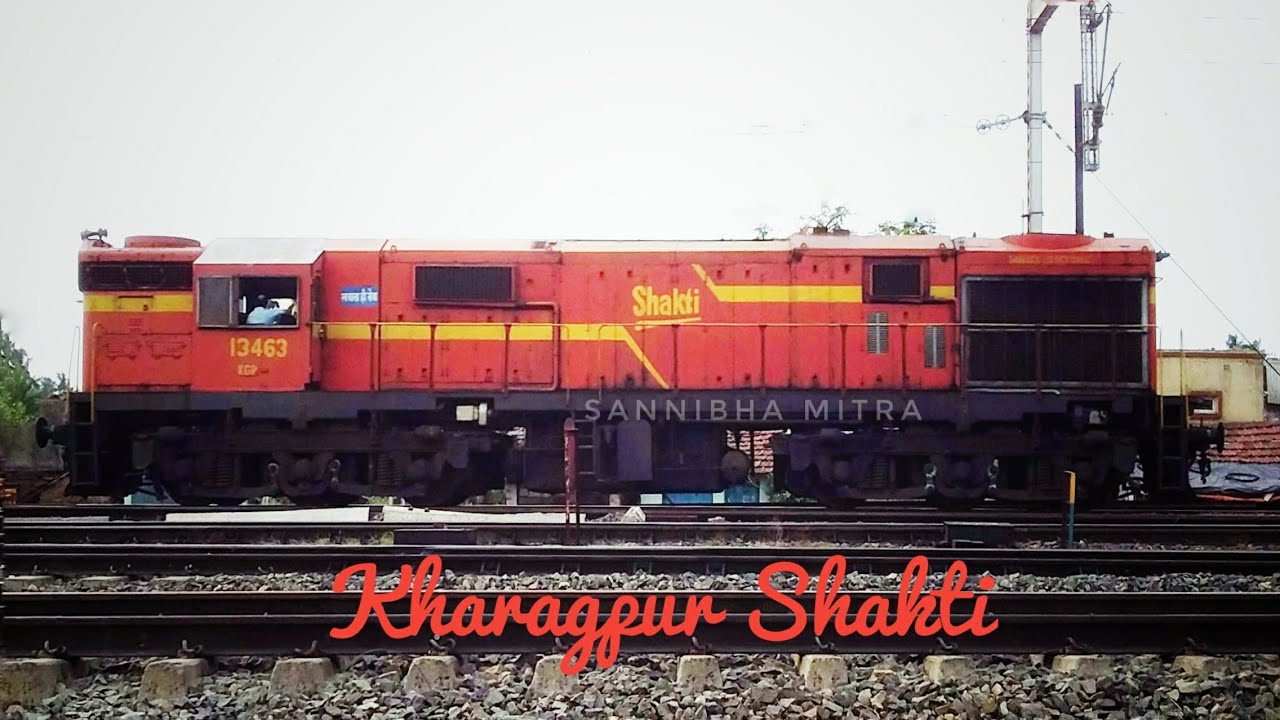 Triple Kharagpur Alco Action in SER | WDM 3A | KGP Shakti Livered Alco ...