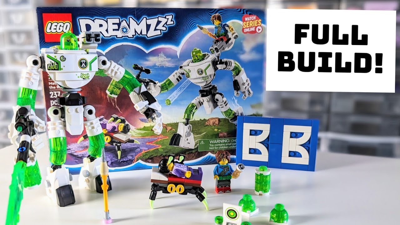 Lego Dreamzzz 71454: Mateo and Z-Blob the Robot. Full build and ...