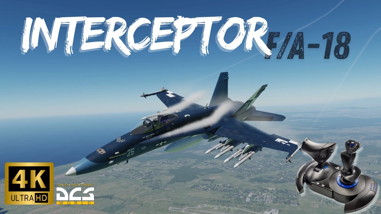DCS World - F/A-18 Interceptor | Sargento Phantom - YouTube