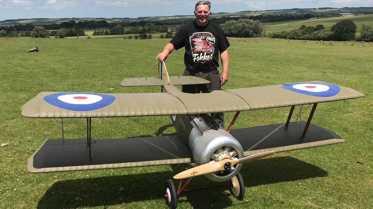 STUNNING BALSA USA 1/3 SOPWITH PUP MAIDEN (11 year build) 'Bert' (ARA ...