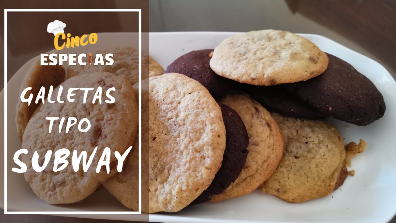 Galletas tipo SUBWAY con chispas de chocolate 🤩🍪 - YouTube