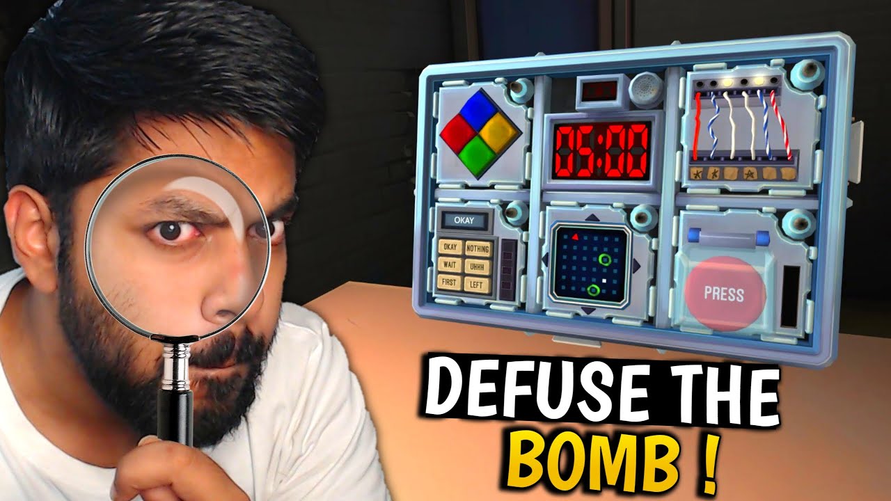 I BECAME A BOMB EXPERT !! | Keep Talking nobody explodes game with my ...
