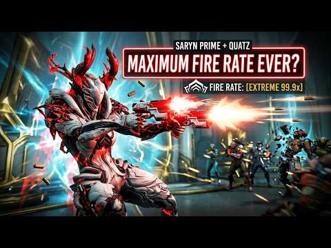 Warframe | Saryn Prime + Quatz | The Circute | Maximum Fire Rate Ever?