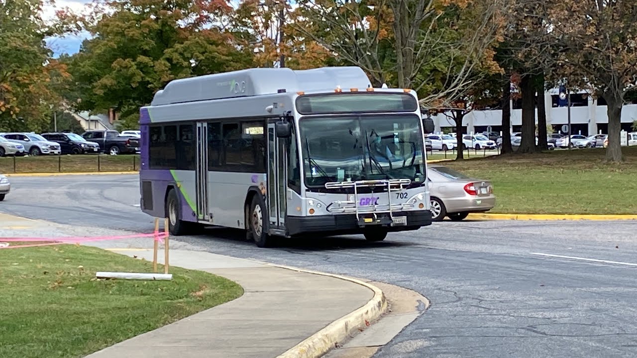 GRTC 2014 Gillig BRT CNG 35’ 702 On Route 87 - YouTube