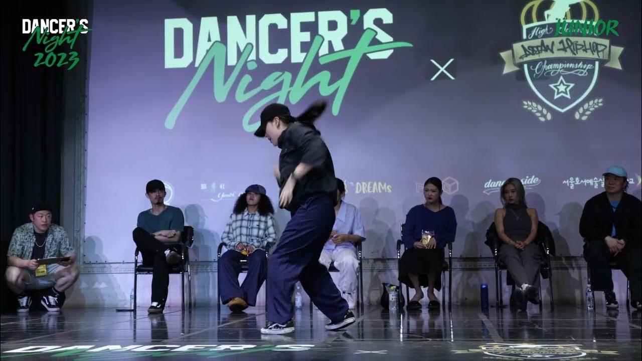 정현정(w) vs 배혜빈_고등부_ROUND OF 16_DANCER'S NIGHT 2023 JUNIOR - YouTube